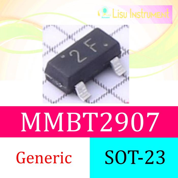 Jual MMBT2907A 60V 600mA PNP Transistor K2F 2F 2907 MMBT2907 SOT-23 ...