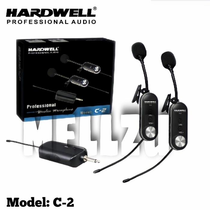 Jual Microphone Wireless Hardwell H 2 Bando Original Hardwell H2 ...