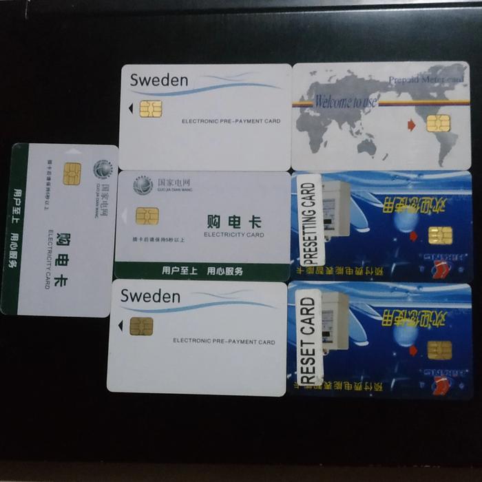 Jual IC Card Smart Card token kWh meter listrik prabayar sweden - Kab ...