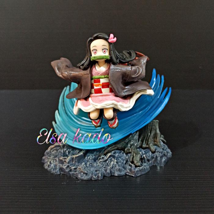 Jual Action Figure Nezuko Kamado Kimetsu No Yaiba Box - 16CM A ...
