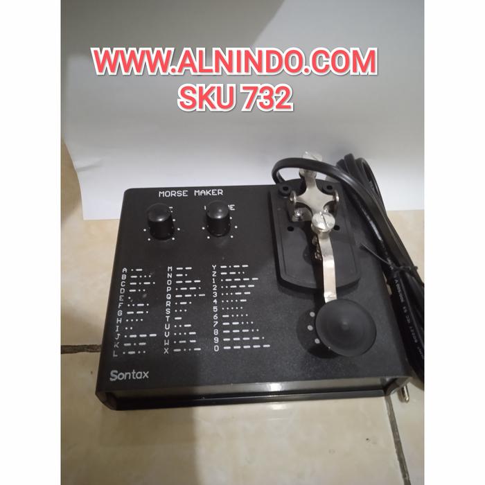 Jual key keyer mors ketukan kunci code sandi morse maker alat latihan ...