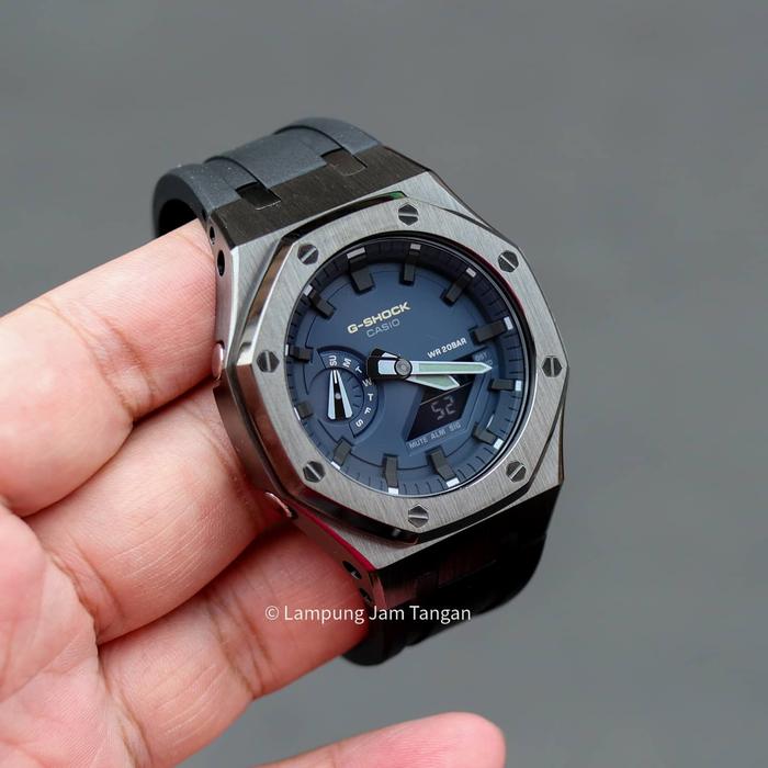 Jual G-Shock AP Custom Complete Set - Deep Blue Dial - Kota Bandar ...