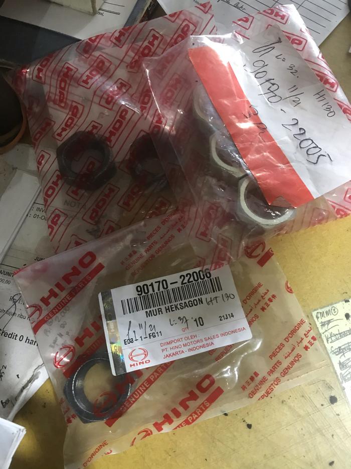 Jual Mur heksagon tie rod tierod L R Toyota Hino Dutro HT 110 125 130 ...