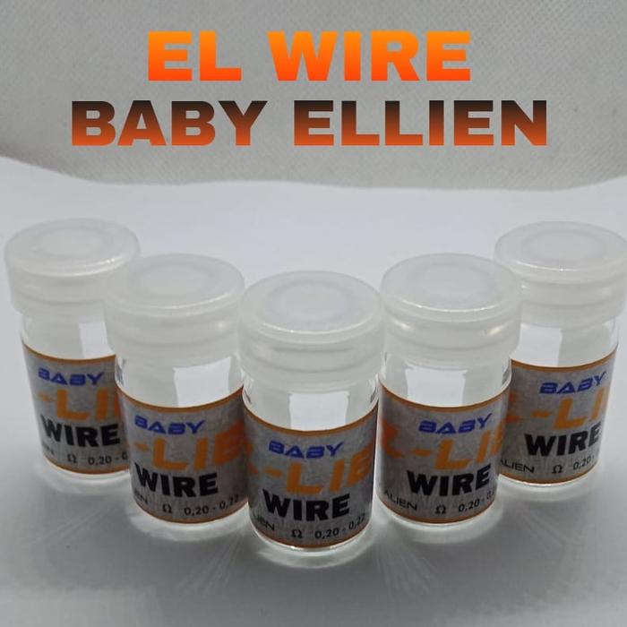 Jual EL-WIRE BABY ALIEN WIRE 0.20 OHM BY EL - WIRE PRODUCTION - Jakarta ...
