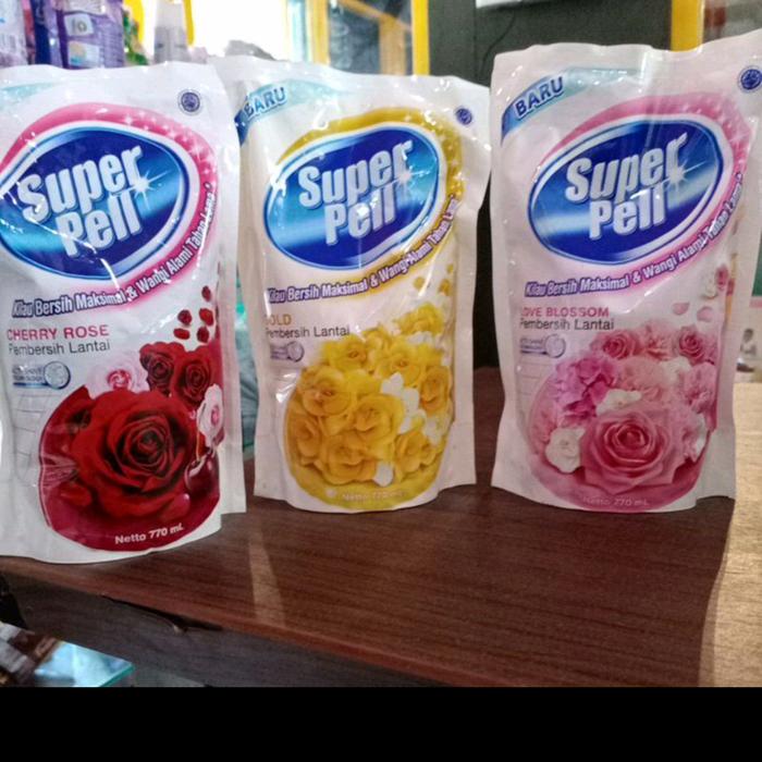 Jual Superpell super pell pengharum dan pembersih lantai refill all ...