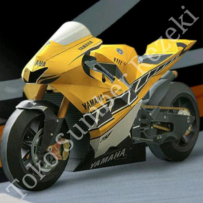 Jual Motor Balap Yamaha YRZ M1 Papercraft Motorcycle DIY Paper Craft ...