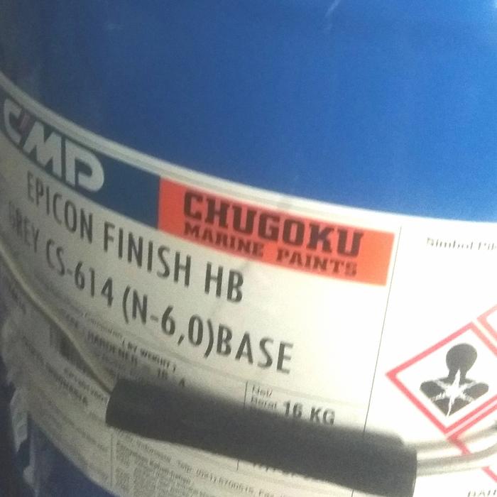 Jual CAT SHIGOKU MARINE EPICON FINISH HB GREY CS 614 ( N-6,0) BASE - Jakarta Utara - Ibnu Cat ...