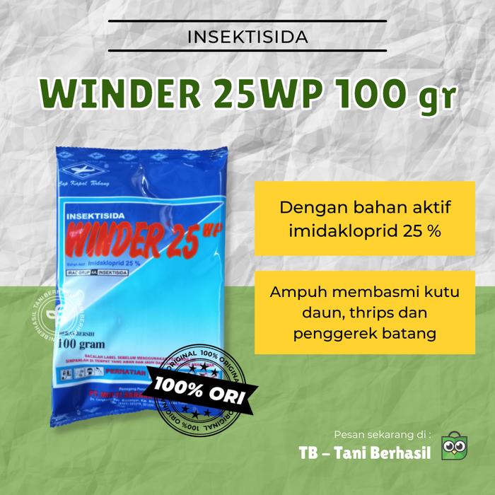 Jual Insektisida Winder 25 WP 100 gr - Kab. Sidoarjo - TB - Tani ...