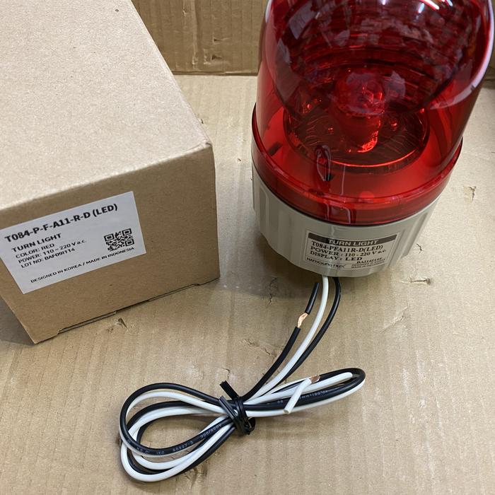 Jual Rotary lamp turn light buzzer hanyoung T084 P F A11 R D (led ...