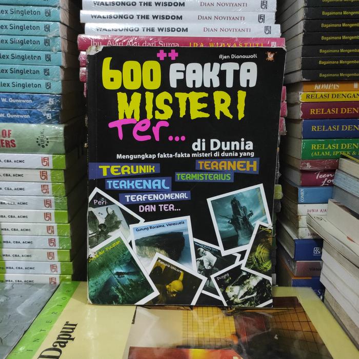Jual BUKU ORIGINAL 600++ FAKTA MISTERI TER... DI DUNIA AJEN DIANAWSTI ...