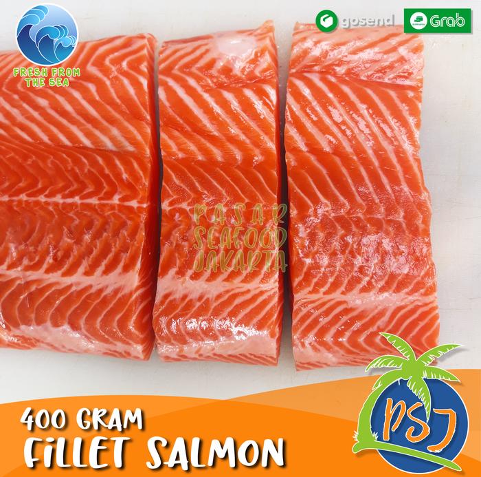 Jual Ikan Salmon Fillet Sashimi Grade Fresh MPASI - Norwegian salmon ...