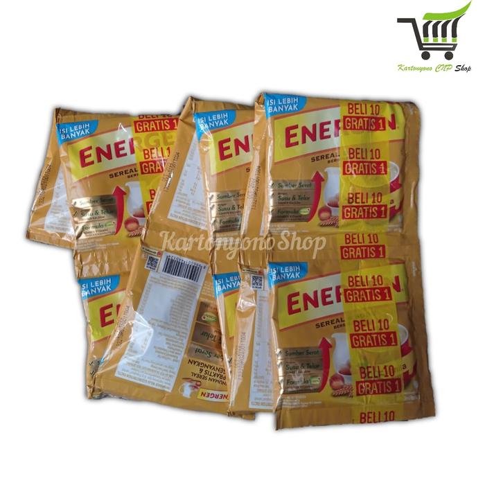 Jual Energen Sereal Rasa Vanila Sachet Per Lembar isi 10 bungkus ...