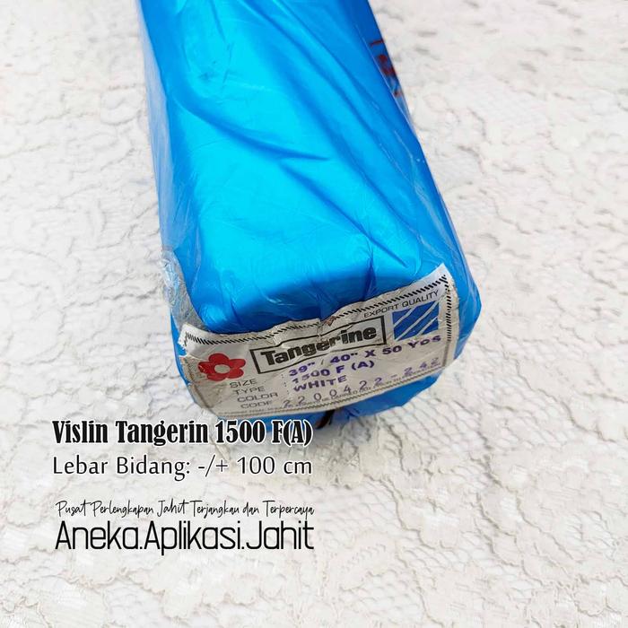 Jual 1 GULUNG SUPER VISLIN 1500FA KAIN KERAS TANGERIN / KAIN KAPAS ...