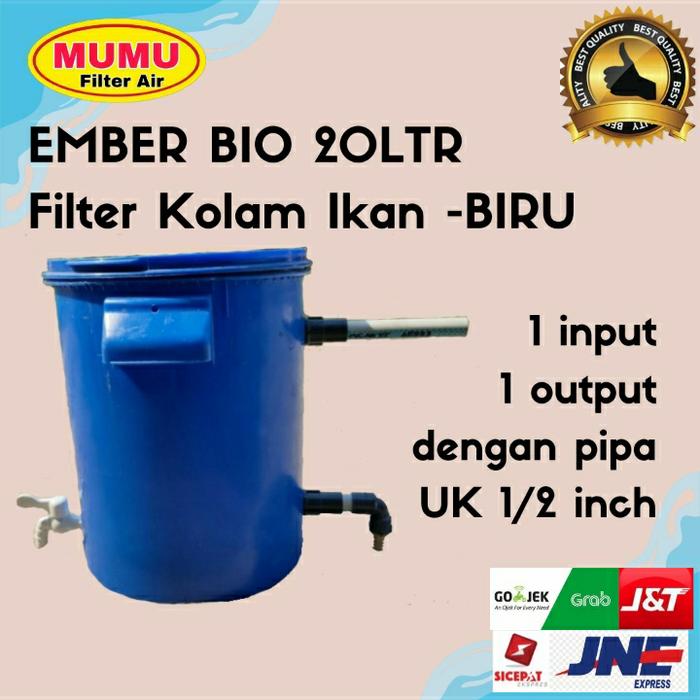 Jual EMBER BIO 20LTR Filter Kolam Ikan -BIRU - Kab. Bekasi - Indosweet ...