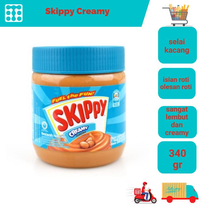 Jual SKIPPY CREAMY 340 G / SELAI KACANG - Jakarta Selatan - TitanBaking ...