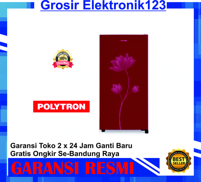 Jual POLYTRON KULKAS 1 PINTU PRB159 PRB-159 / PRB 159 150 LITER R / B ...