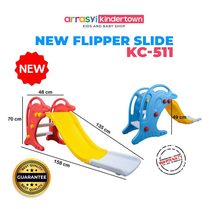 Jual New Flipper Slide - Perosotan Anak Mainan - Toddler & Kids Play ...