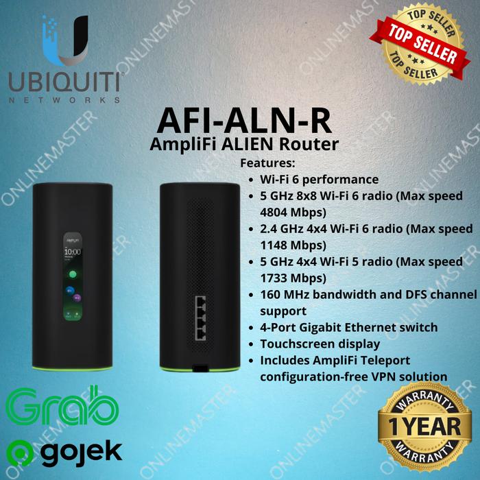 Jual Ubiquiti AmpliFi Alien Router Wi-Fi 6 AFI-ALN-R - Jakarta Pusat ...