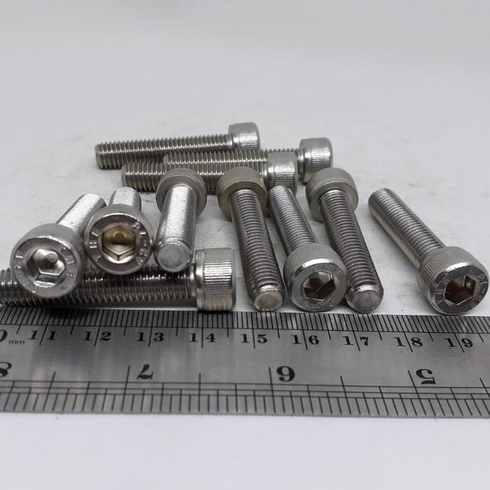 Jual BAUT L STAINLESS M8 X 40 / BAUT L SS M8X40 SUS304 / BAUT 13 KUNCI L6 - Kab. Tangerang ...