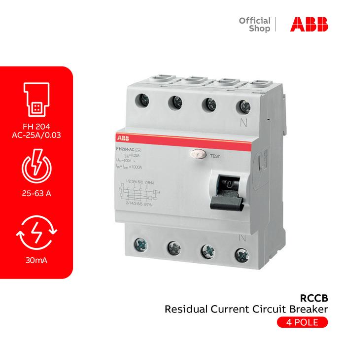 Promo FH204 AC-25/0,03 Residual Current Circuit Breaker Cicil 0% 3x - Jakarta Barat - Jakarta ...