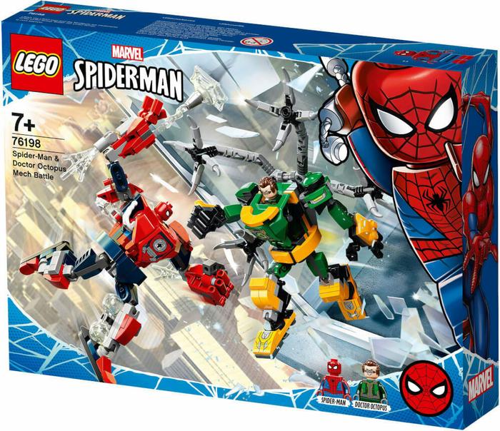 Jual LEGO Marvel Avengers-76198 Spiderman Doctor Octopus Mech Battle ...