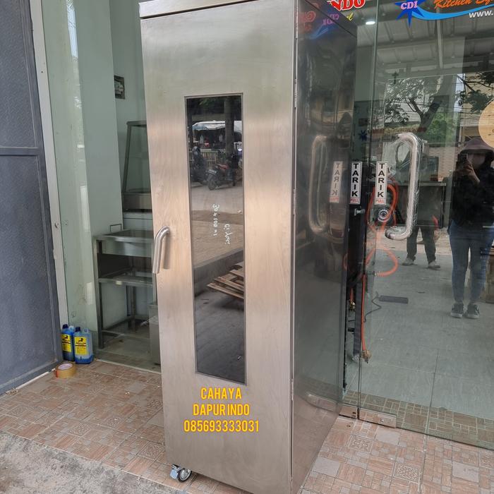 Jual lemari proofing /lemari rak / steamer /lemari loyang/ proofer ...