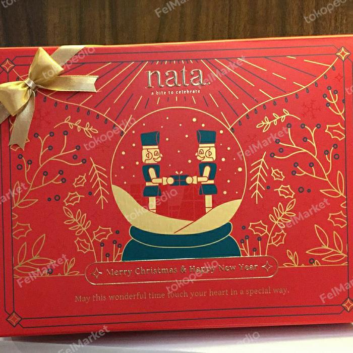 Jual Nata cookies kue kering special merry Christmas| all varian|isi 1 ...