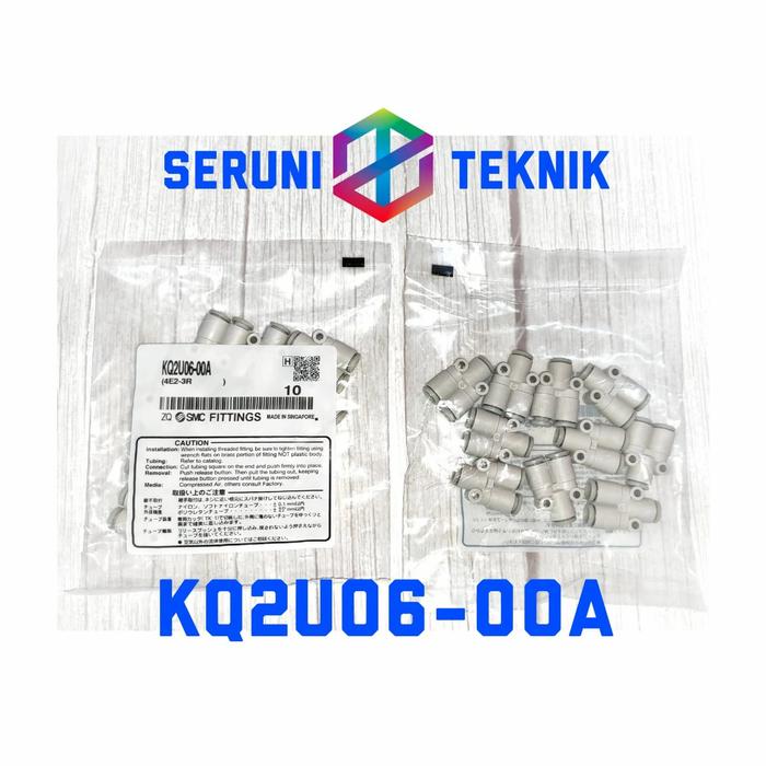 Jual SMC FITTING KQ2U06-00A - Kota Semarang - SERUNI TEKNIK | Tokopedia