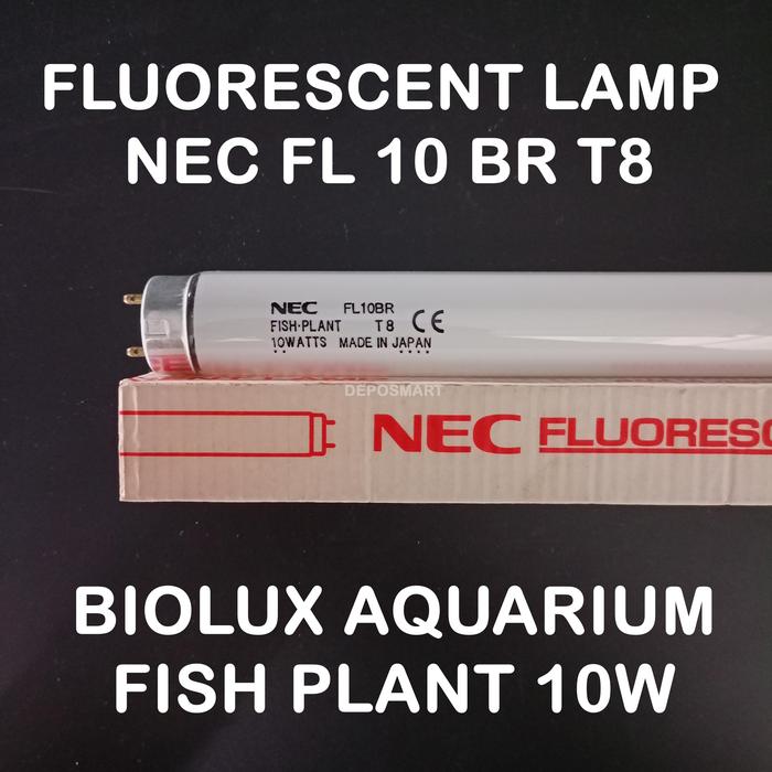 Jual LAMPU FLUORESCENT LAMP NEC FL 10 BIOLUX AQUARIUM 10W - LAMPU TL JAPAN - Kota Surabaya ...