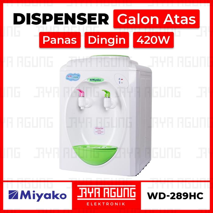Jual Dispenser Galon Atas MIYAKO WD-289 HC / WD 289 HC / WD289HC - Kota ...