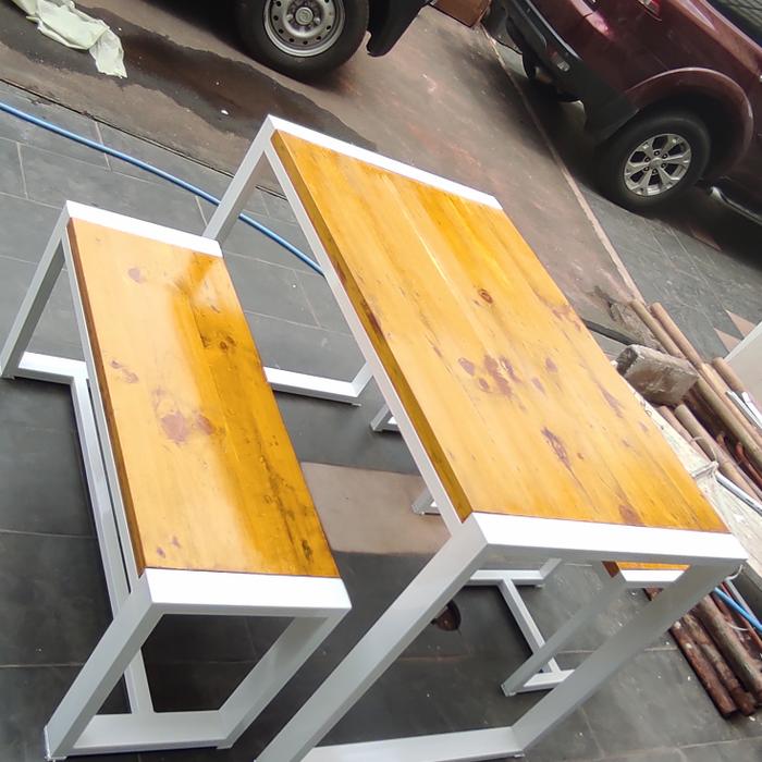 Jual Meja cafe meja makan industrial exclusive - Putih - Kota Bekasi ...
