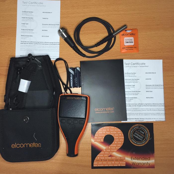 Jual Elcometer 456 CFBS + Probe T456CF1S 0-1500 micron - Jakarta Barat ...