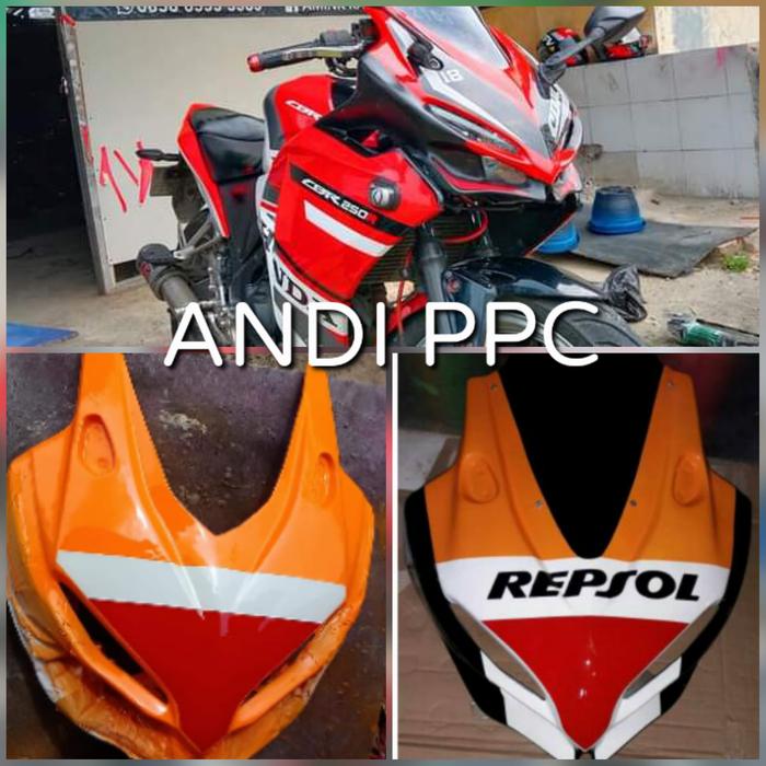 Jual kedok atau topeng cbr 150 cbu Thailand model CBR 250rr - Kab ...