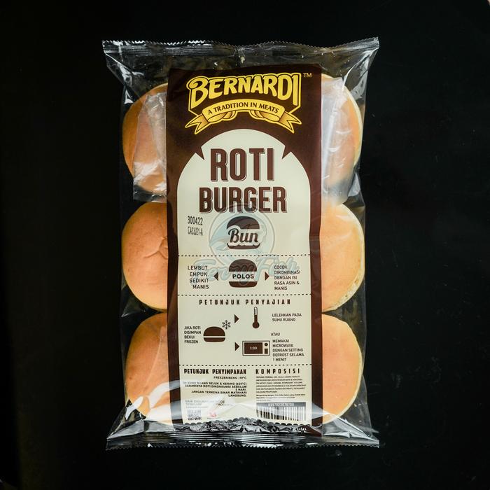 Jual Bernardi Roti Burger Polos isi 6 pcs - Kota Tangerang Selatan ...