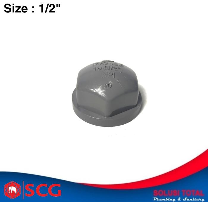 Jual Dop Drat Dalam 1/2 Inch Faucet Cap 1/2" SCG - Jakarta Selatan ...