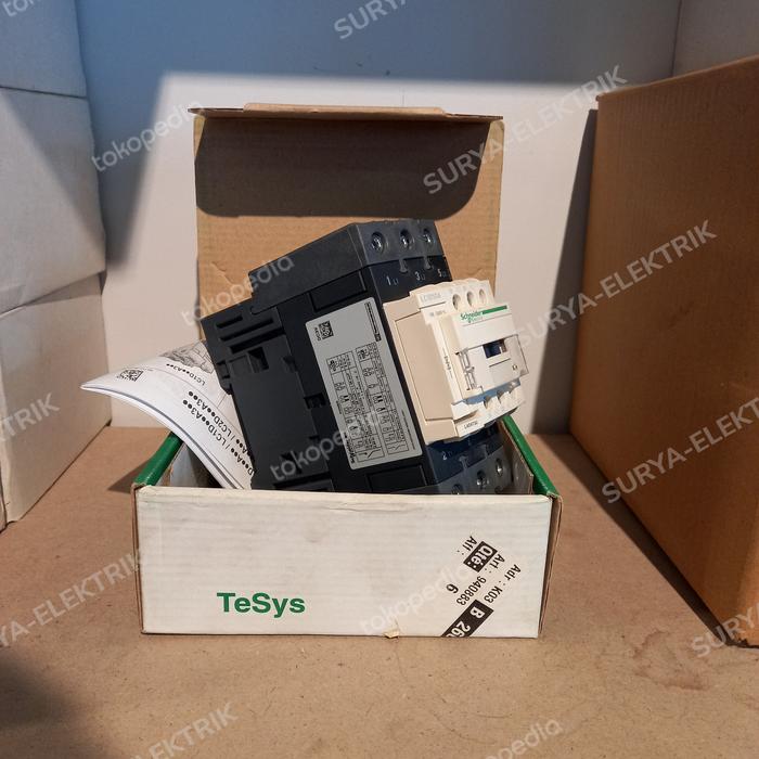 Jual SCHNEIDER KONTAKTOR CONTACTOR LC1D65A 3P 65A Amper 36V 36 V ...