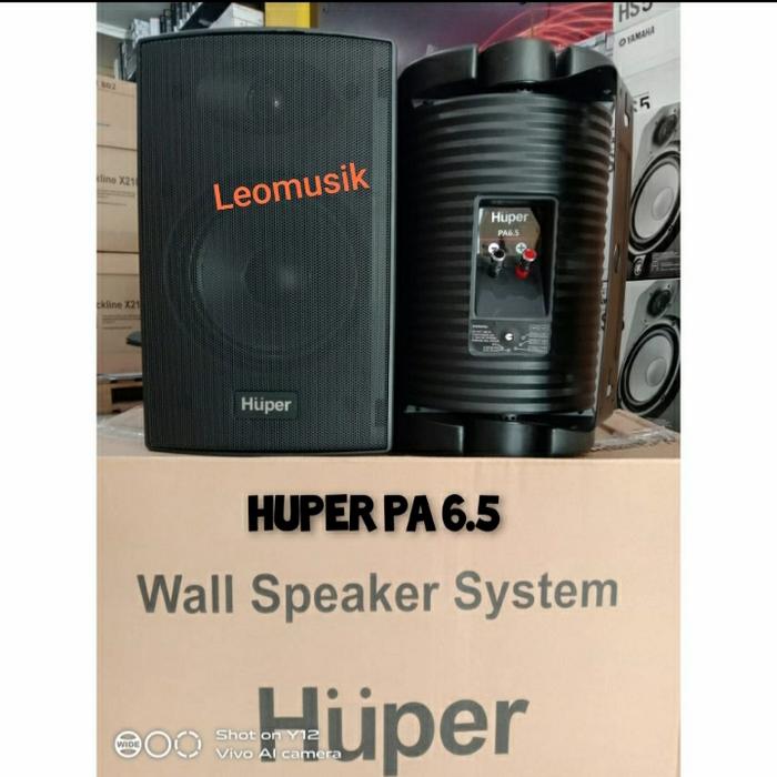Jual HUPER PA 6.5 INCH SPEAKER PASIF ORIGINAL /WALL SPEAKER SYSTEM ...