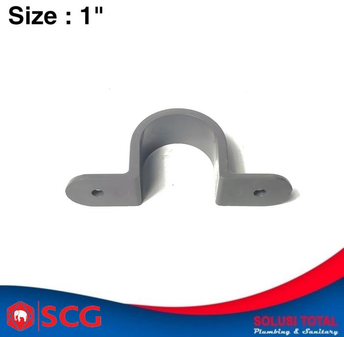 Jual Klem Omega Pvc 1 Inch Saddle Clip 1" SCG - Jakarta Selatan ...