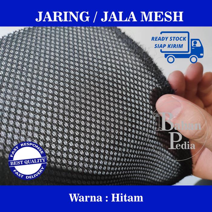 Jual [Meter] Bahan Kain Jala Mesh Double Jaring Busa 100 x 150 cm ...