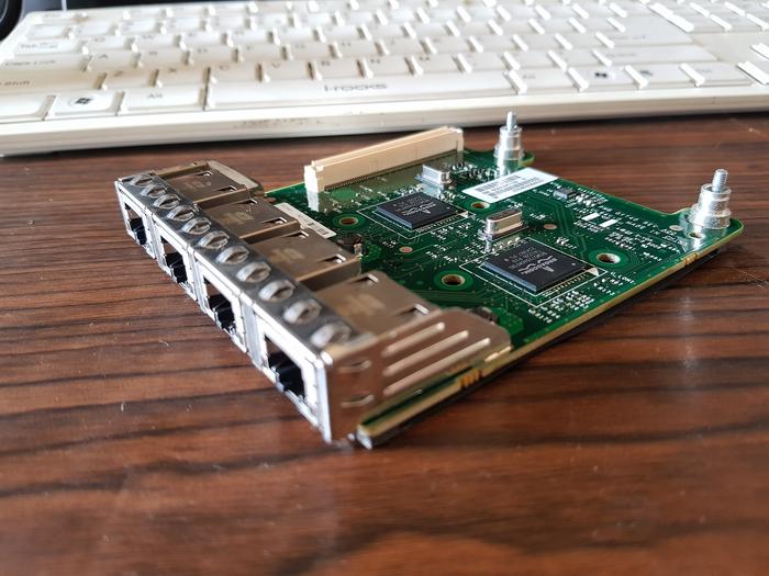 Jual DELL Ethernet NIC Card 0FM487 FM487 4-Port 1Gb RJ45 Broadcom 5720 ...