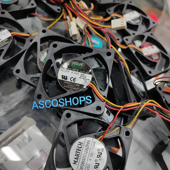Jual kipas panel 6x6 cm 12v 6 x 6cm fan pendingin 12 v dc volt - Kota ...