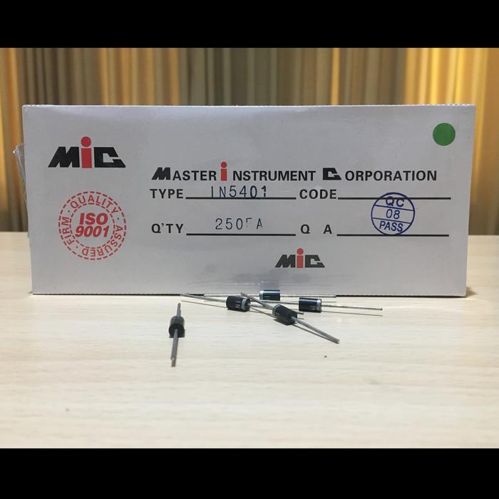 Jual DIODA DIODE RECTIFIER 1N5401 1N 5401 IN5401 IN 5401 3A 100V - Kota ...