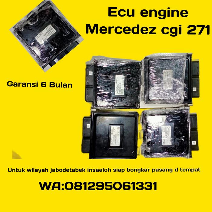 Jual ecu engine Mercedes w204 271 cgi sudah termasuk program - Kota ...