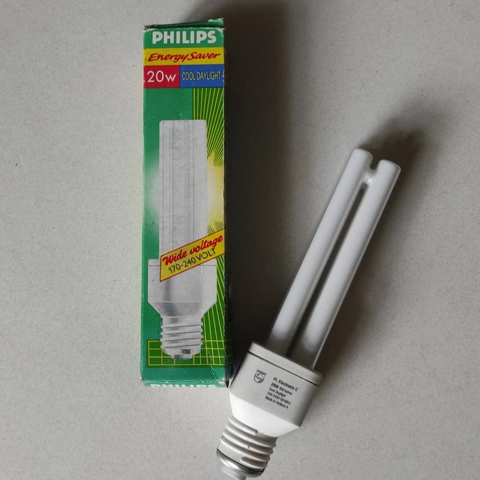 Jual Lampu Philips PL Electronic C 20w Cool Daylight Essential Holland ...