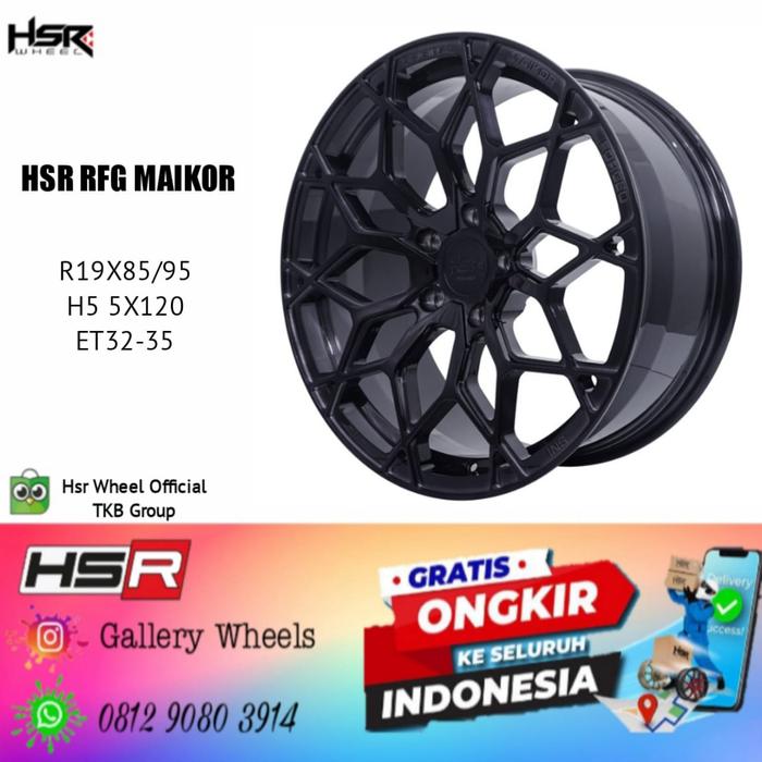 Jual Velg Mobil Ring 19 HSR RFG Maikor Velg BMW X1 E90 320i E60 E36 M3 M4 - Kab. Sleman - HSR ...