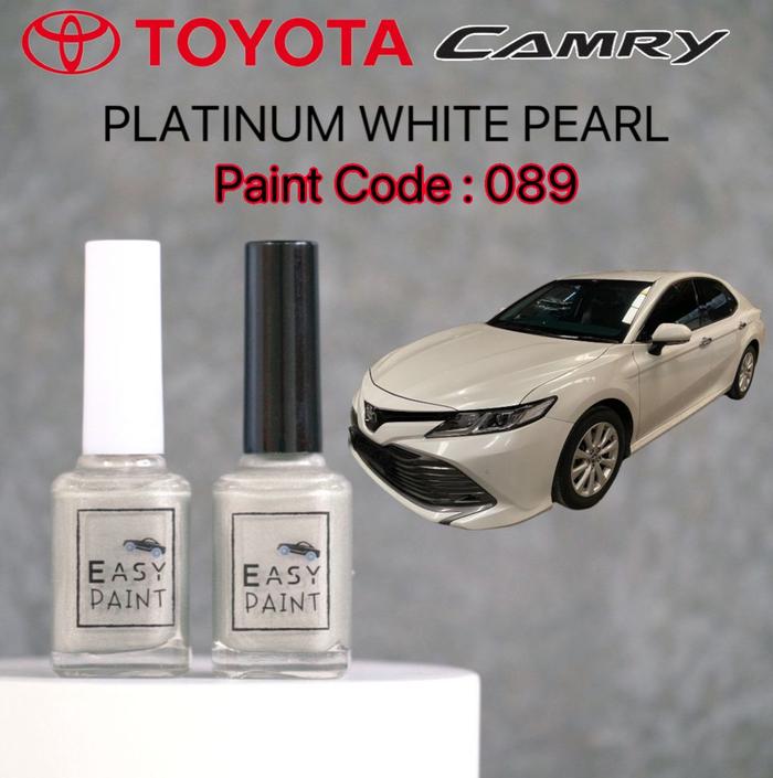 Jual Cat Oles Platinum White Pearl 089 Toyota Camry Putih Mutiara ...