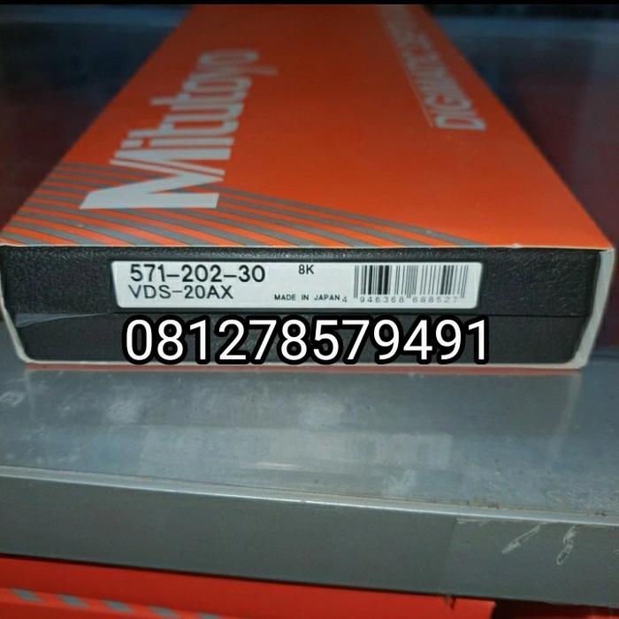 Jual Mitutoyo digimetic depth gauge 8'inch type 571-202-30 original ...