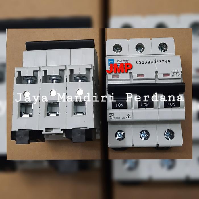 Jual MCB Fuji DF06-3C50 3P 50A 6kA,Ori & Bergaransi,Mohon Cek Stock ...