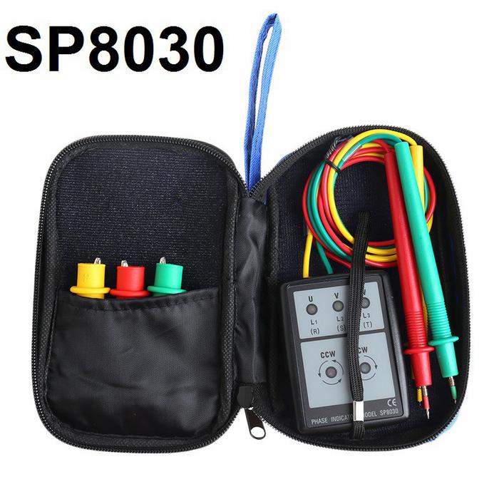 Jual Phase Indicator SP8030 Digital Three 3 Phase Tester Detector M ...