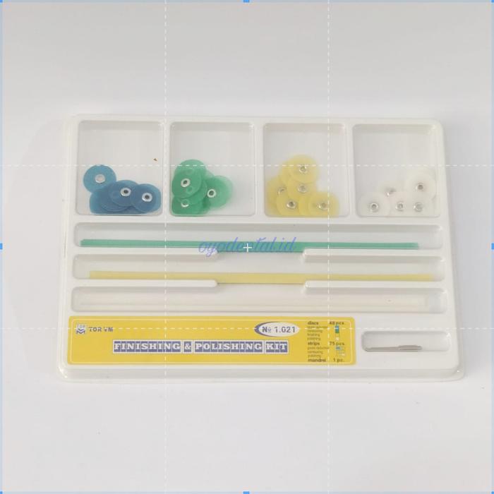 Jual Dental finishing strips polishing kit Soflex polidisc / disc ...